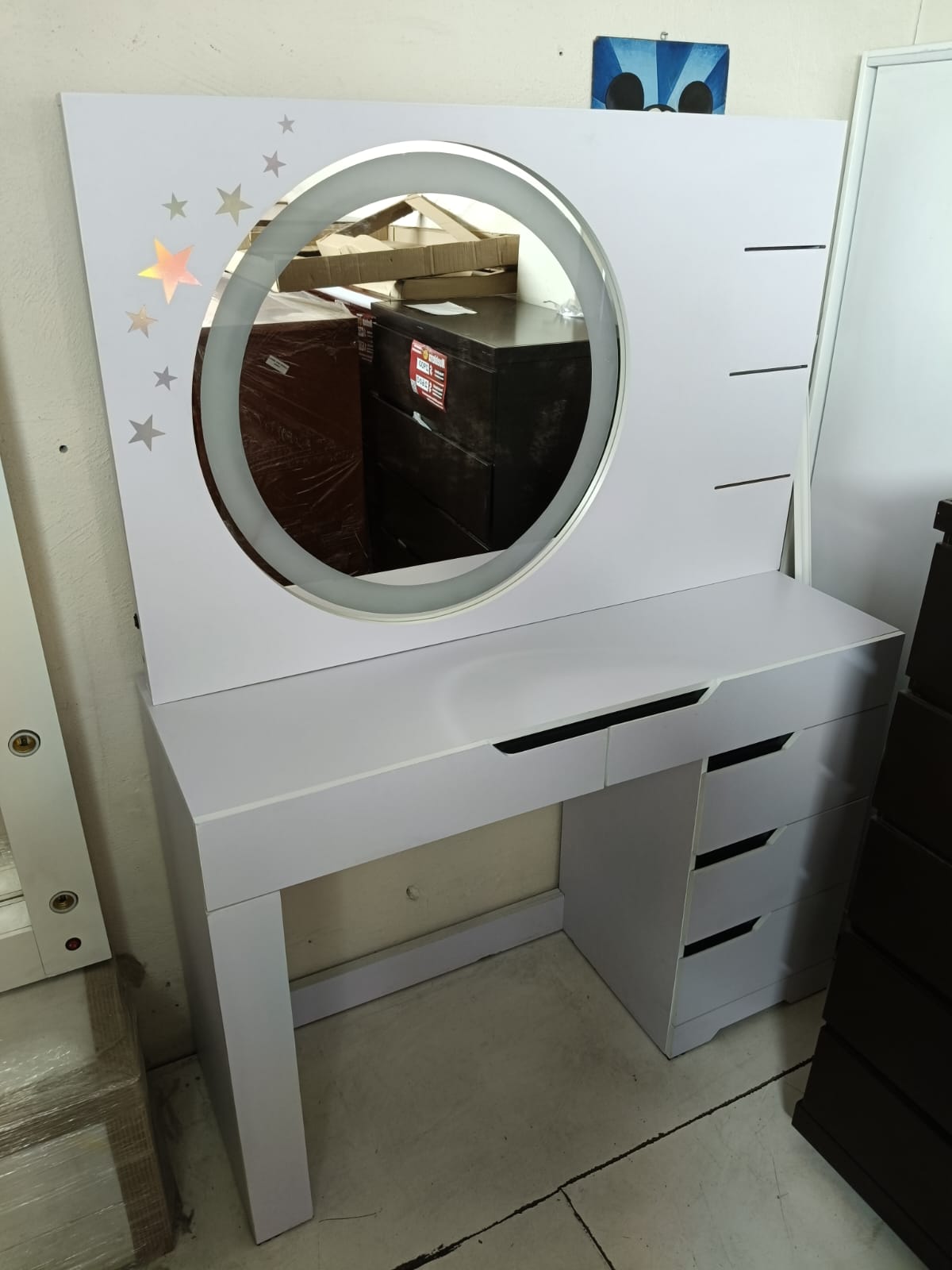 Tocador Vanity tipo Hollywood Vanny – Muebleria Paty